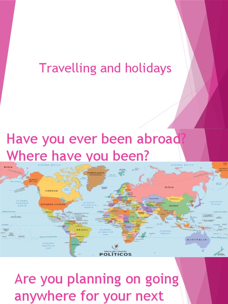 Vacations Questions For Teens and Adults | PDF