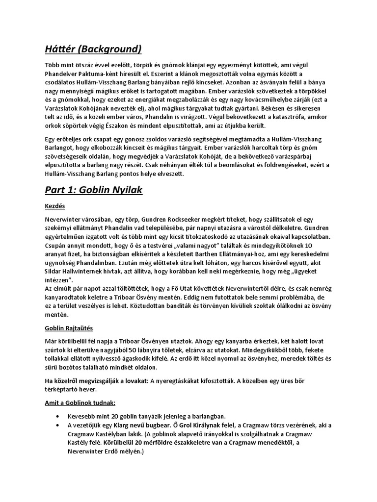 LMoP Leírások | PDF