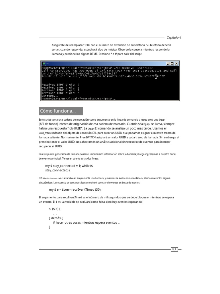 Freeswitch 16 Cookbook (100-190) .En - Es | PDF | Mensaje de voz | Red ...