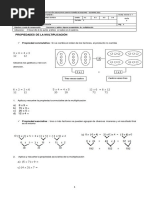 Evaluación de Propiedades de la Suma | PDF