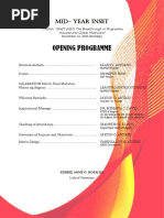 Intramurals Activity Design 2025 | PDF | Learning | Behavior Modification