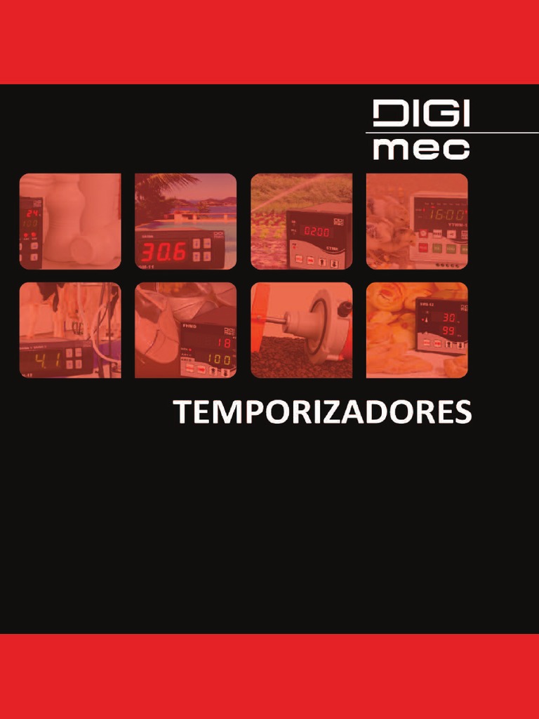 Digimec Catalogo Temporizadores | PDF | Relé | Tempo