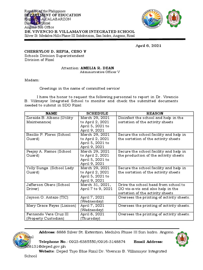 Letter To SDS On Hazzard Edited | PDF