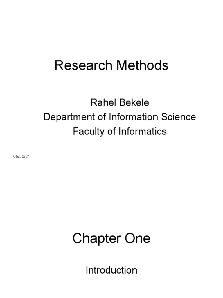 Understanding Research Fundamentals | PDF | Theory | Scientific Method