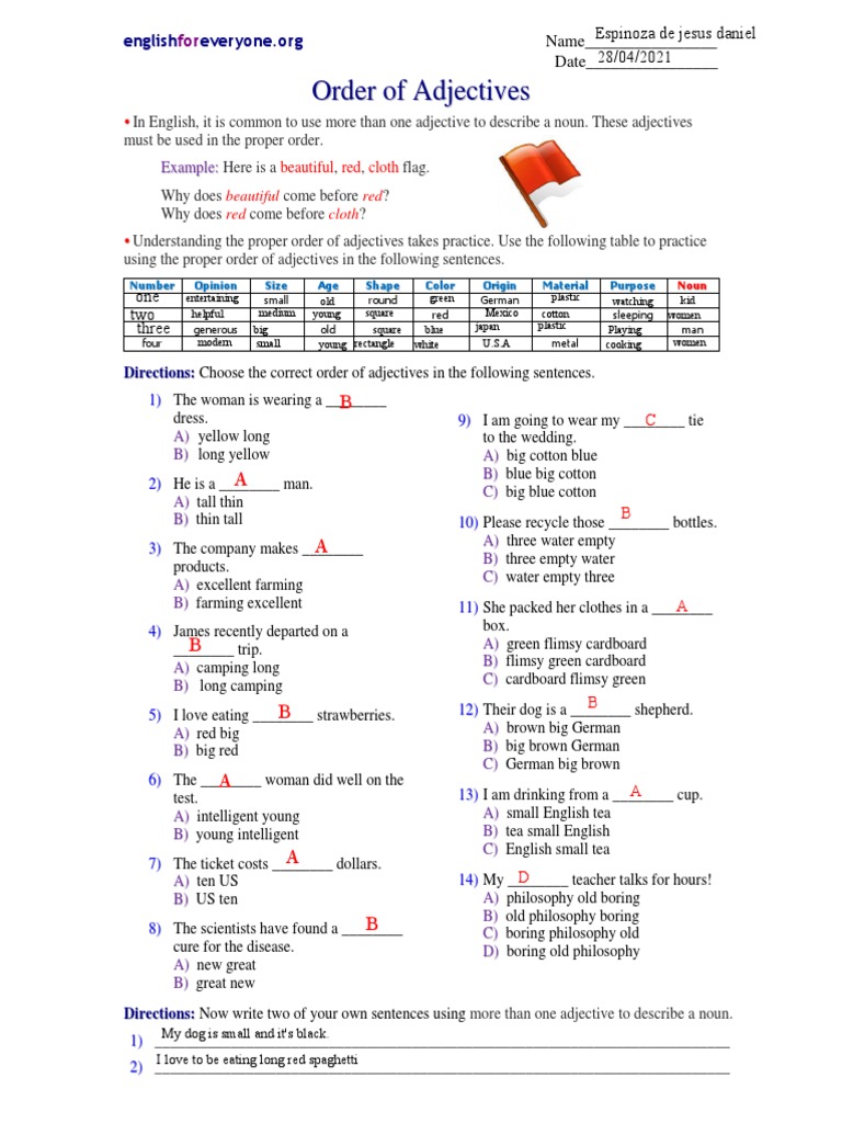 Edjd 18010986 | PDF | Adjective | Linguistic Morphology