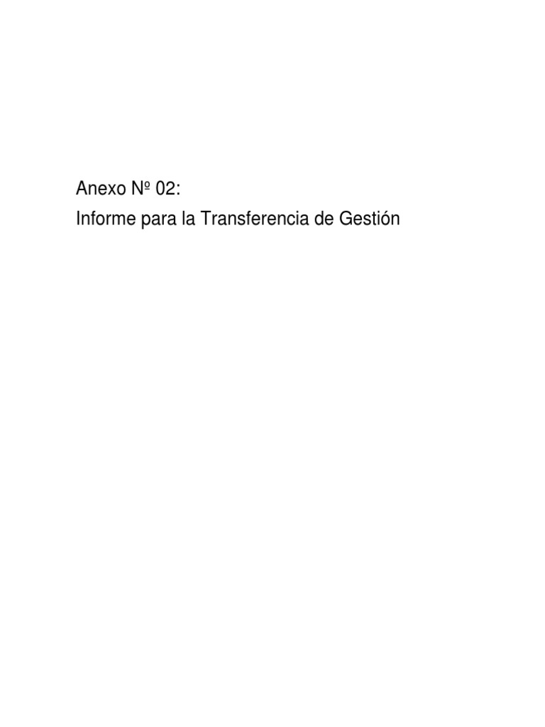 Acta Transf Gestion Hurtado Ftenorio | PDF | Regulación | Estado de los Estados Unidos