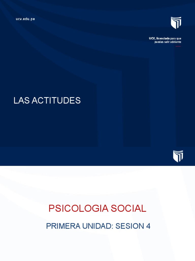 Definición y componentes de actitudes | PDF | Actitud (psicología ...