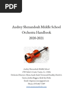 Oxford High School Orchestra Handbook 2023-2024 | PDF | Orchestras ...
