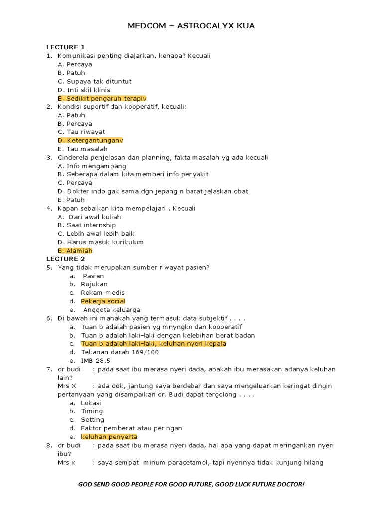 Rekap Medcom Kua | PDF