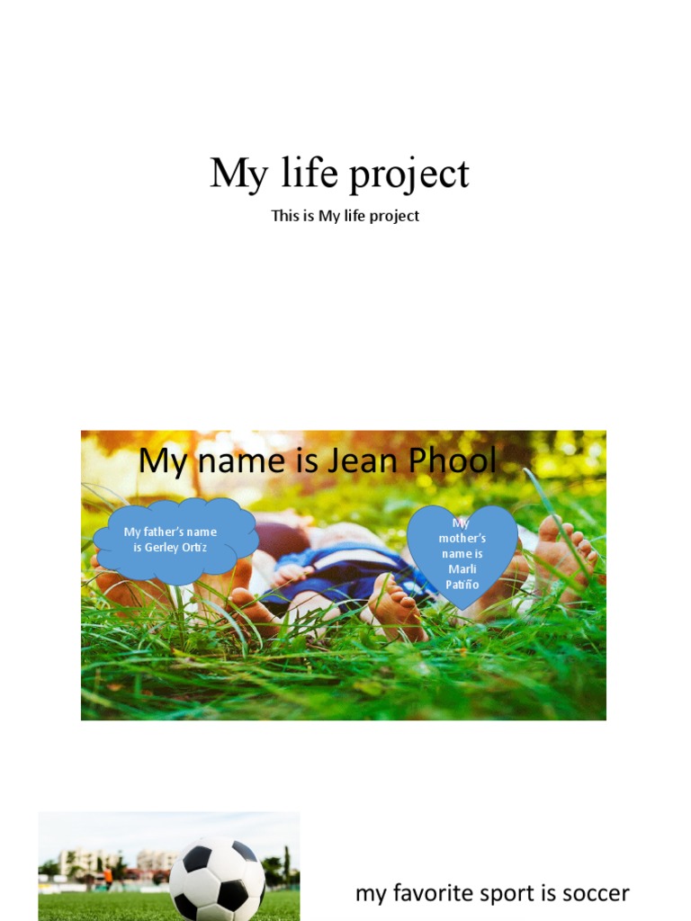 My Life Project | PDF