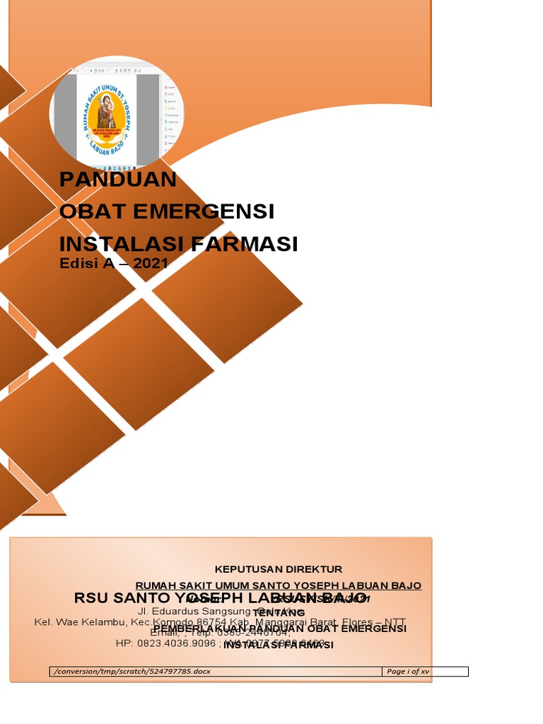 Panduan Obat Emergency | PDF
