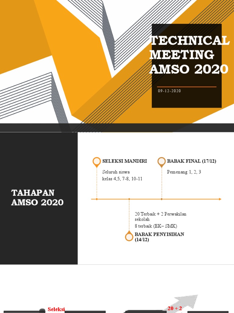 Panduan Pelaksanaan AMSO 2020 Virtual | PDF