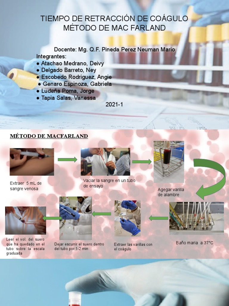 Retracción Del Coágulo | PDF