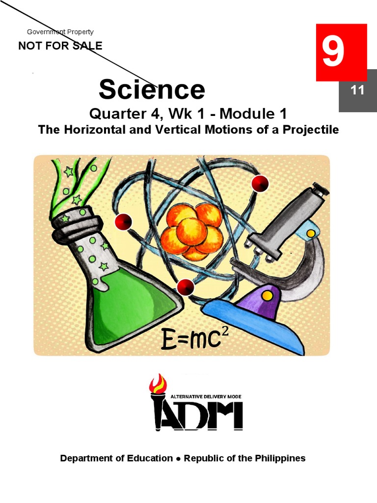 Science: Quarter 4, WK 1 - Module 1 | PDF | Projectiles | Force
