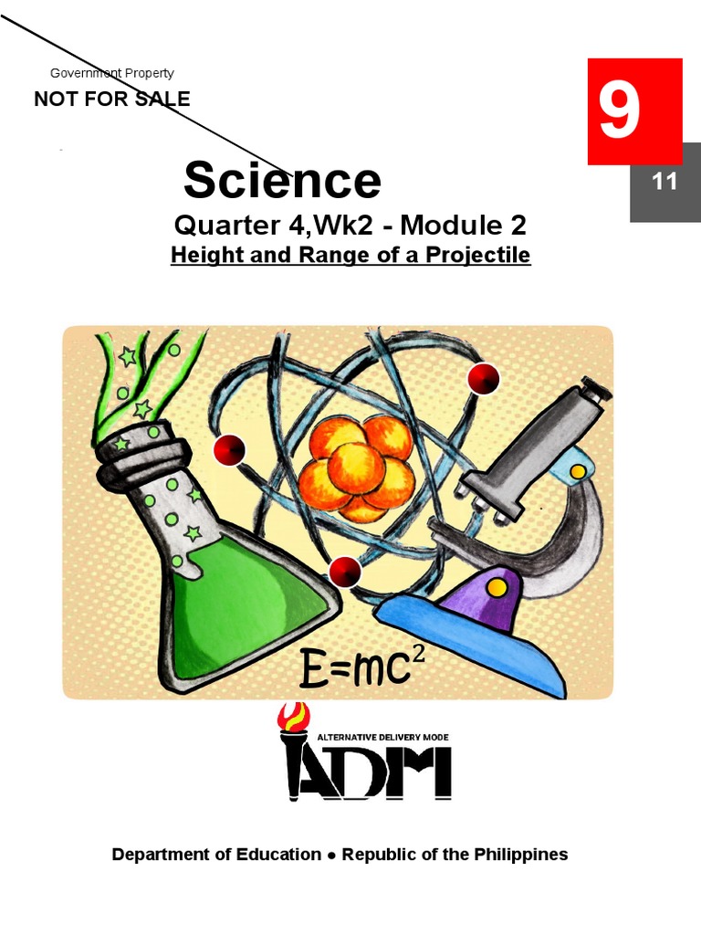 Science: Quarter 4, Wk2 - Module 2 | PDF | Projectiles | Acceleration