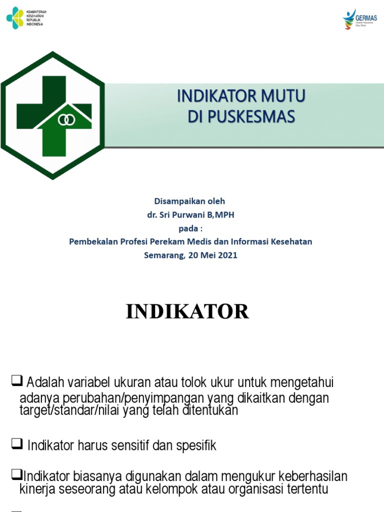 A.5. Indikator Mutu Puskesmas | PDF