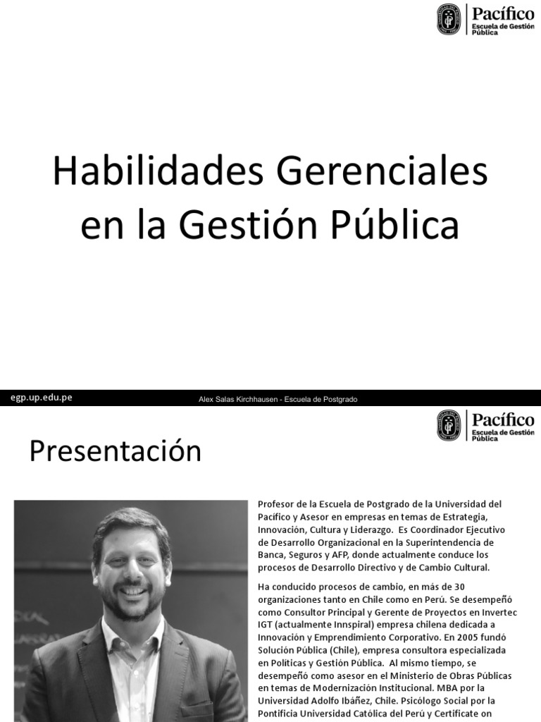 S1 Alex Salas Habilidades Directivas | PDF | La naturaleza humana | Science