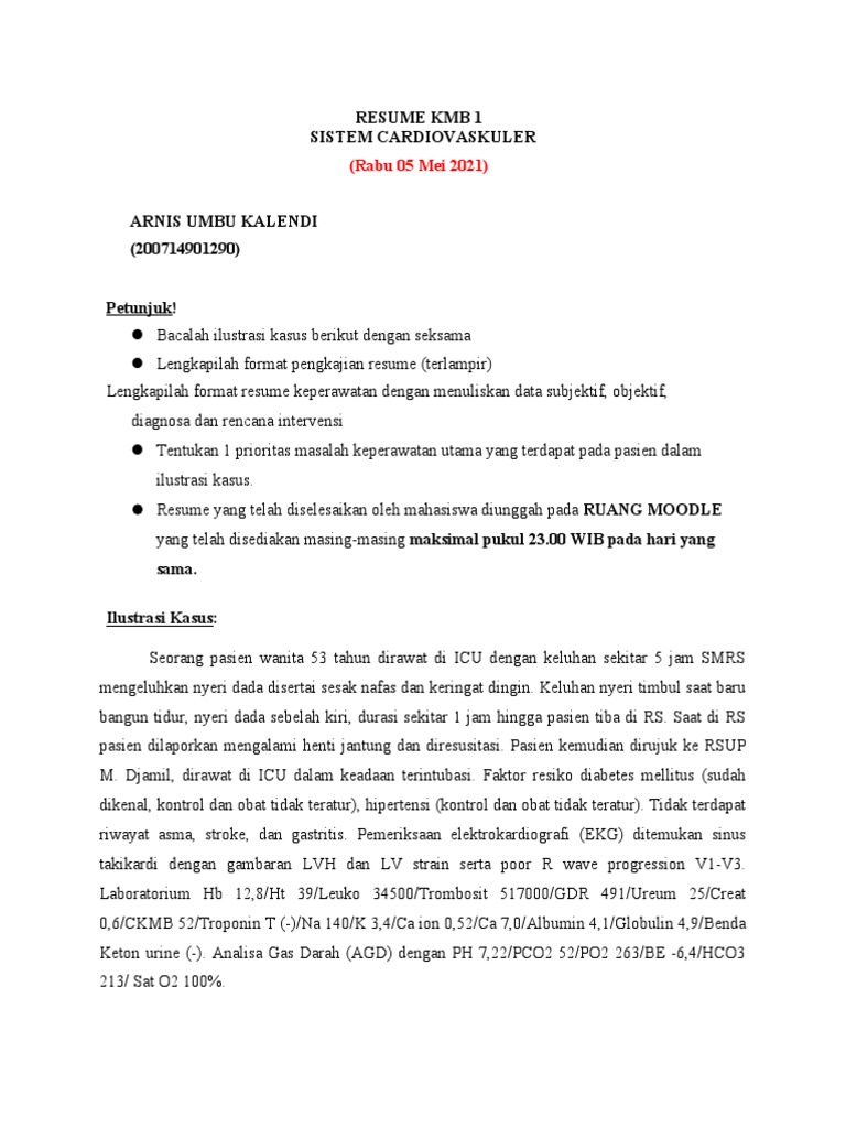 Resume KMB 1 | PDF