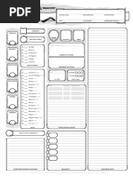 Witcher Character Sheet PDF | PDF | Weaponry | Leisure