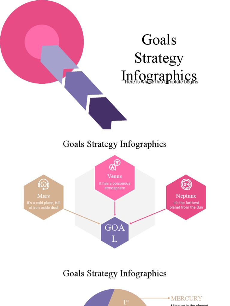 Goals Strategy Infographics | PDF | Planets | Solar System