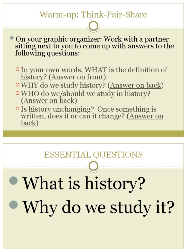 LGMC-What Is History | PDF | Primary Sources | Bias