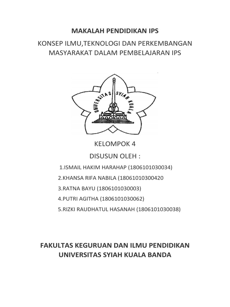Pendidikan Ips Kelompok 4 | PDF