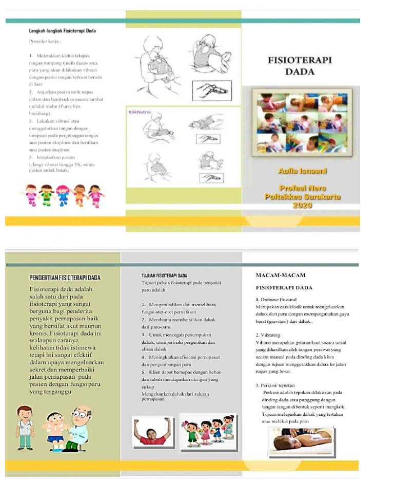 Leaflet Fisioterapi Dada | PDF