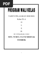 Program Kerja 9k | PDF