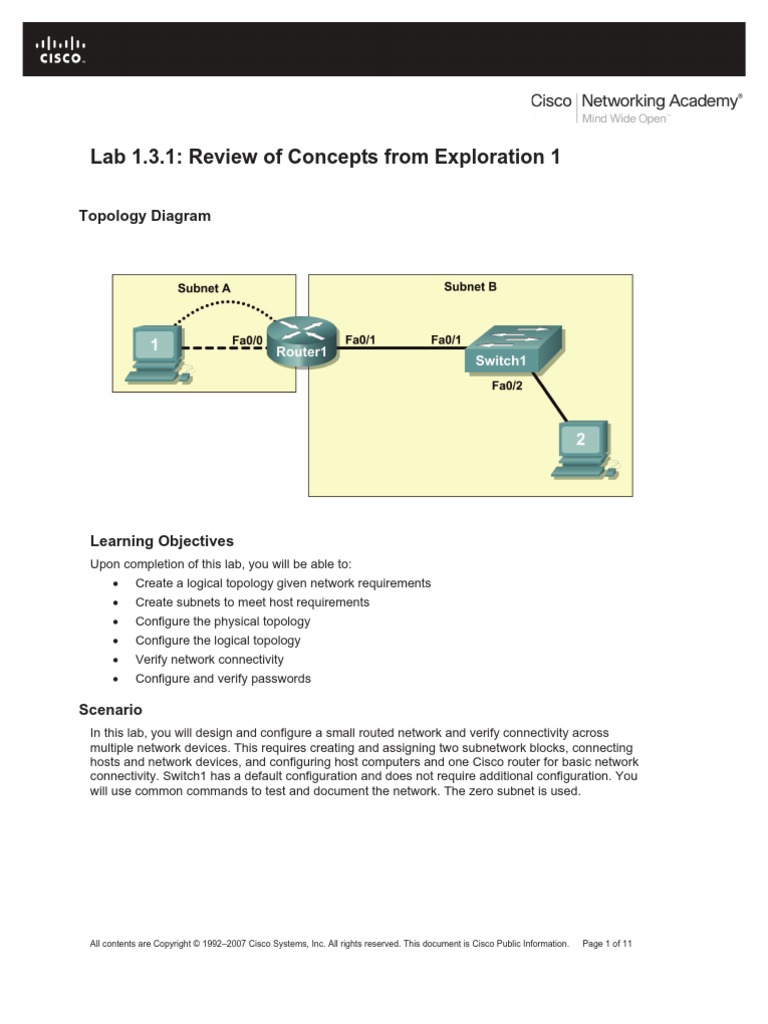 Practice | PDF | Cisco Certifications | Ip Address