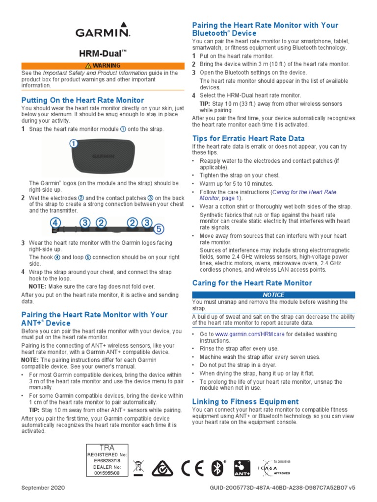 HRM-Dual: Pairing The Heart Rate Monitor With Your Bluetooth Device ...