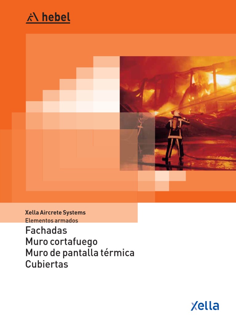 Paneles Hebel: Protección Contra Incendios | PDF | Hormigón ...