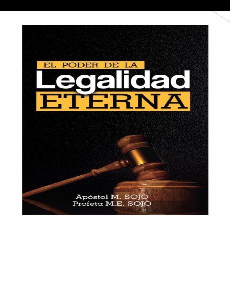El Poder de La Legalidad Eterna | PDF