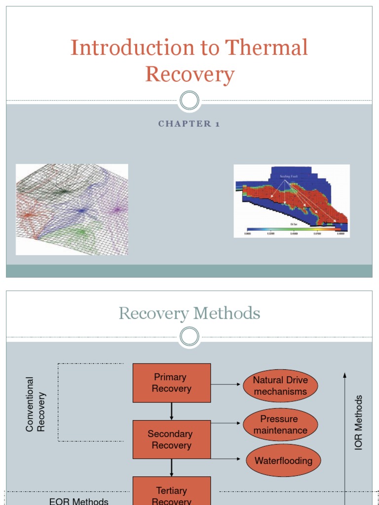 Introduction To Thermal Recovery | PDF | Enhanced Oil Recovery ...