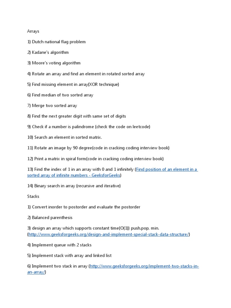 Find Position of An Element in A Sorted Array of Infinite Numbers - Geeksforgeeks | PDF | String ...
