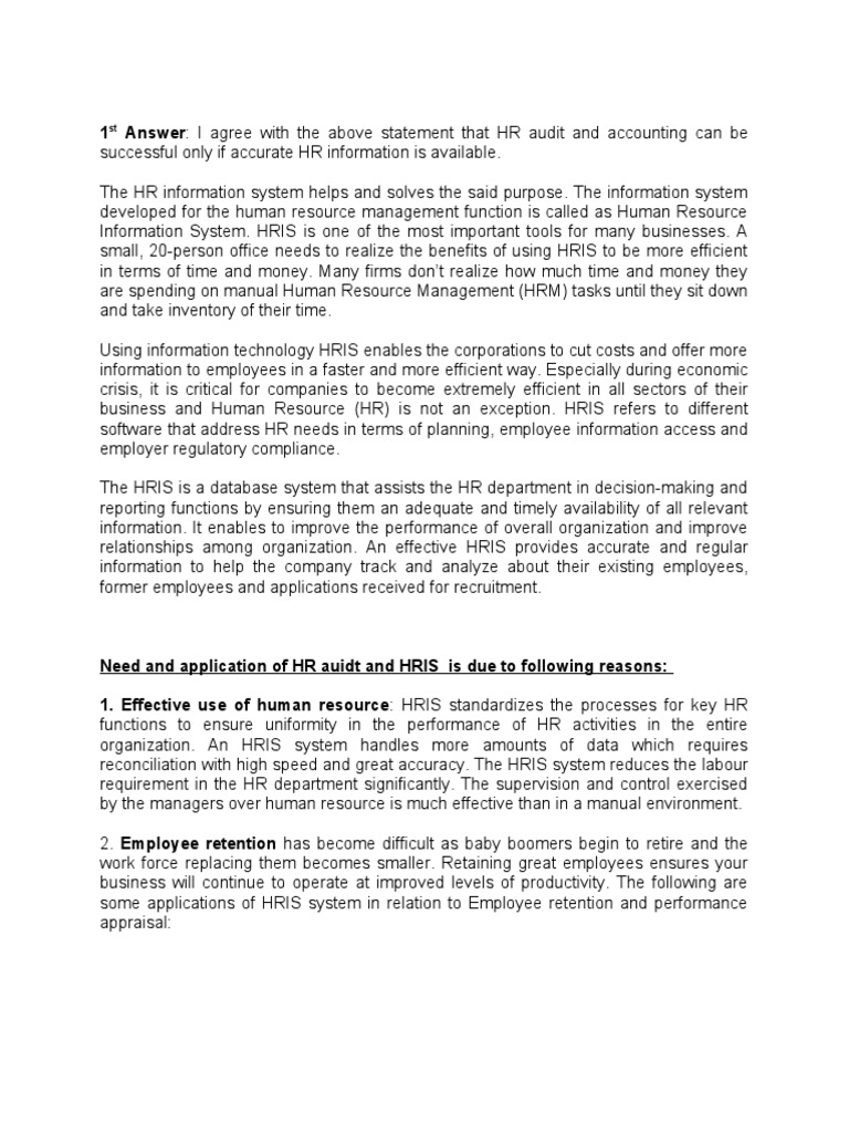 Essentials of HRM - Assignment | PDF