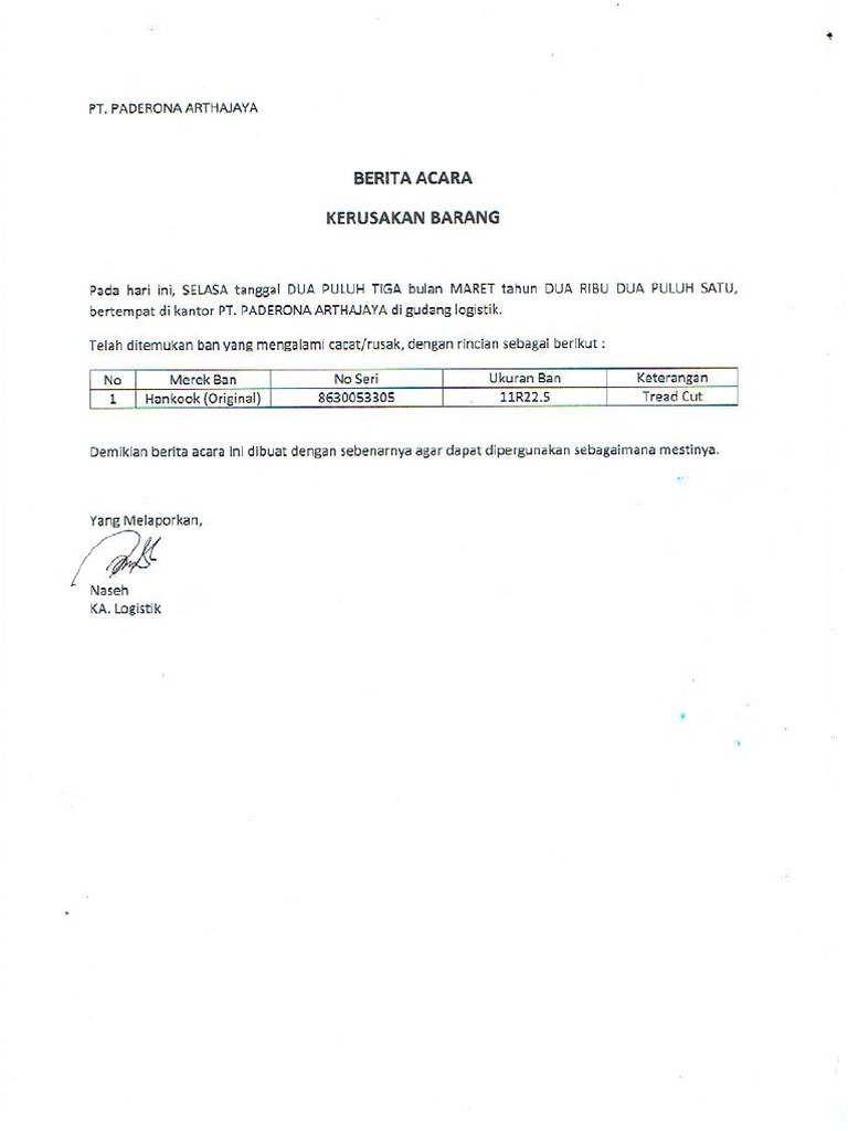 BA Dan Kronologi | PDF