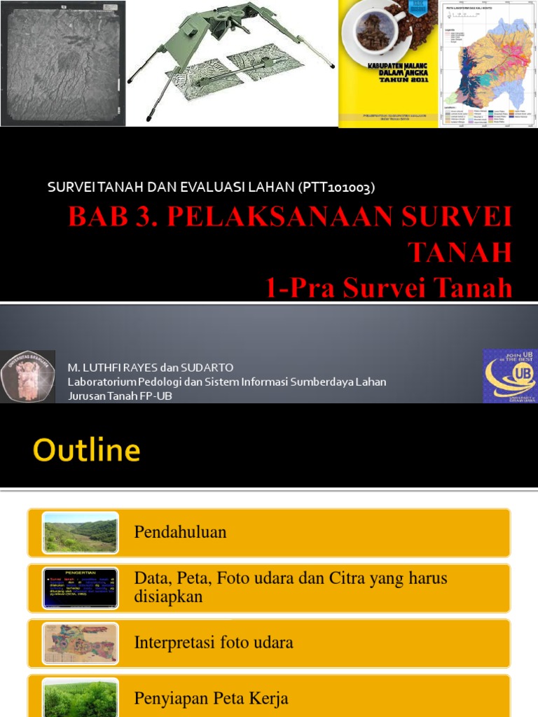 Pra Survey Tanah | PDF
