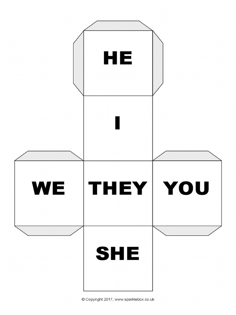 Dice Personal Pronouns | PDF