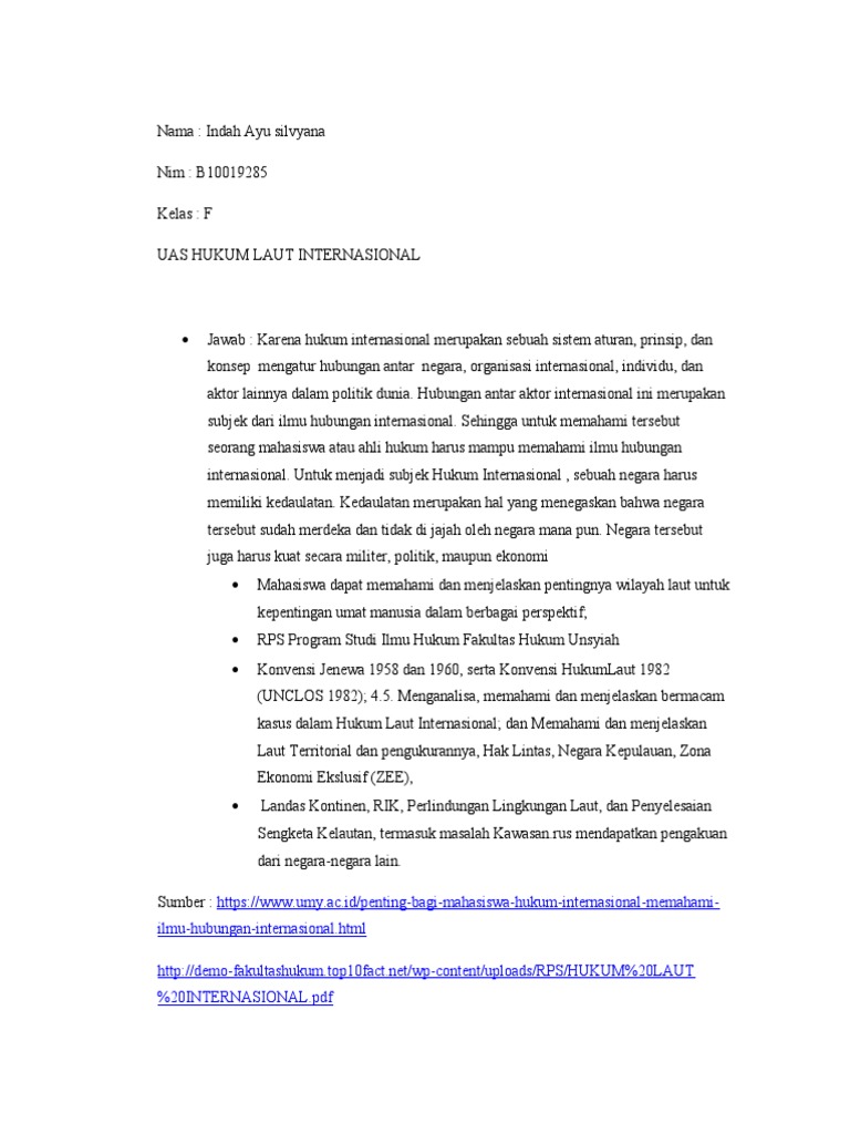 Indah Ayu - b10019285 - Hli | PDF