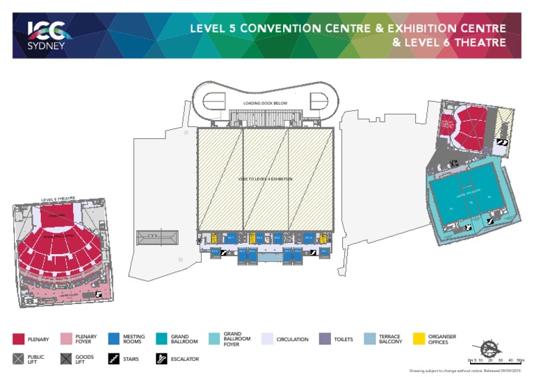 ICC Sydney - Floor Plans - Level Five Six | PDF | Business