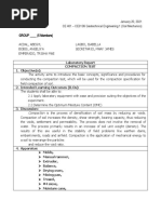 Compaction Test Report | PDF | Soil | Natural Materials