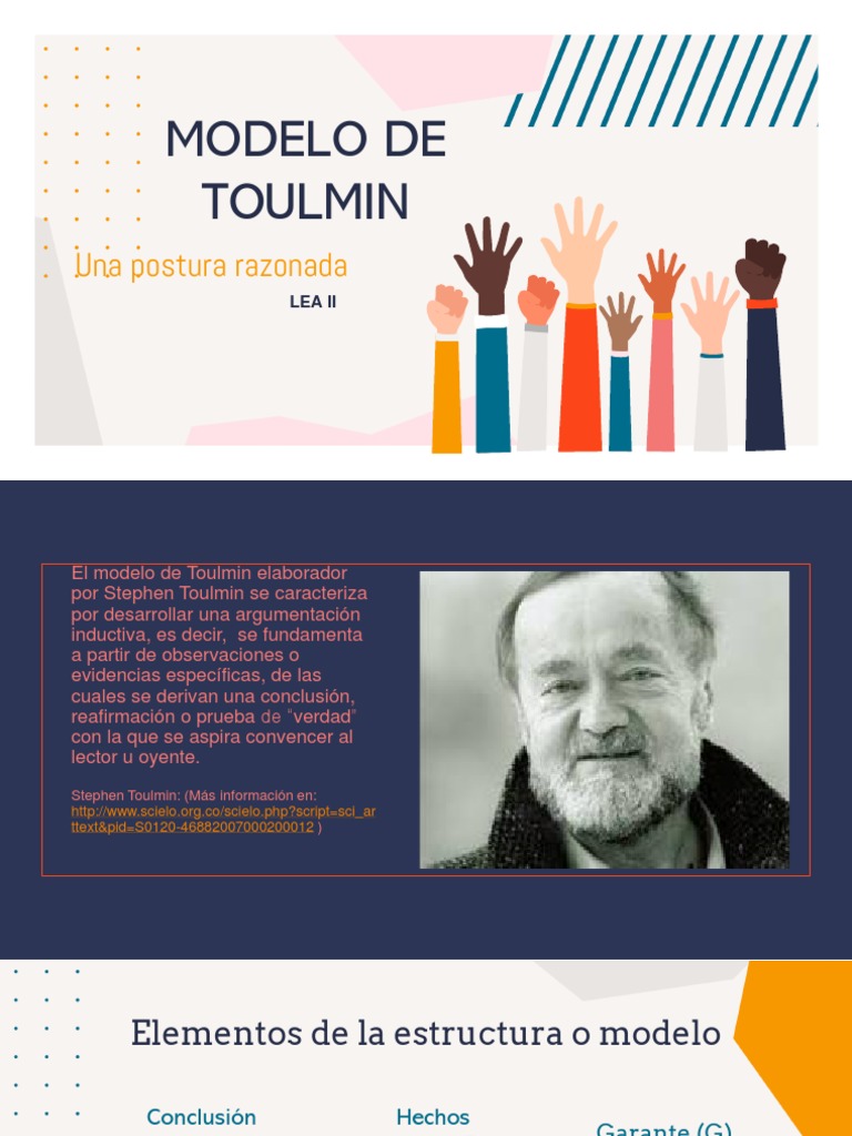 Análisis del modelo de Toulmin para la argumentación | PDF | Bancos ...