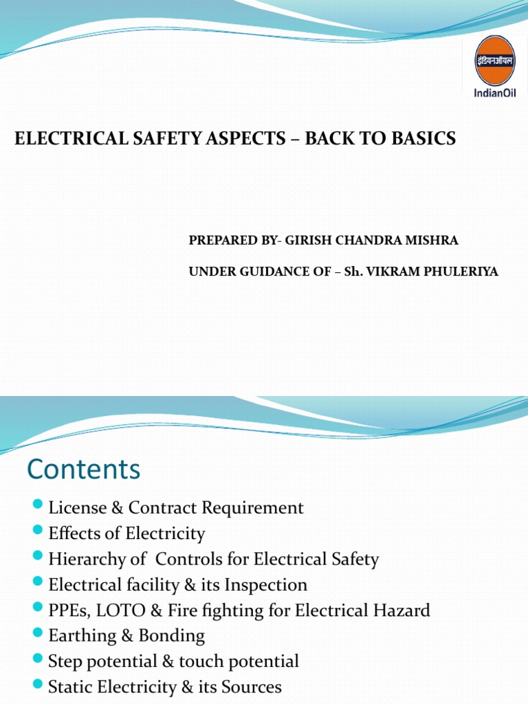 Electrical Safety Basics | PDF | Electricity | Electromagnetism