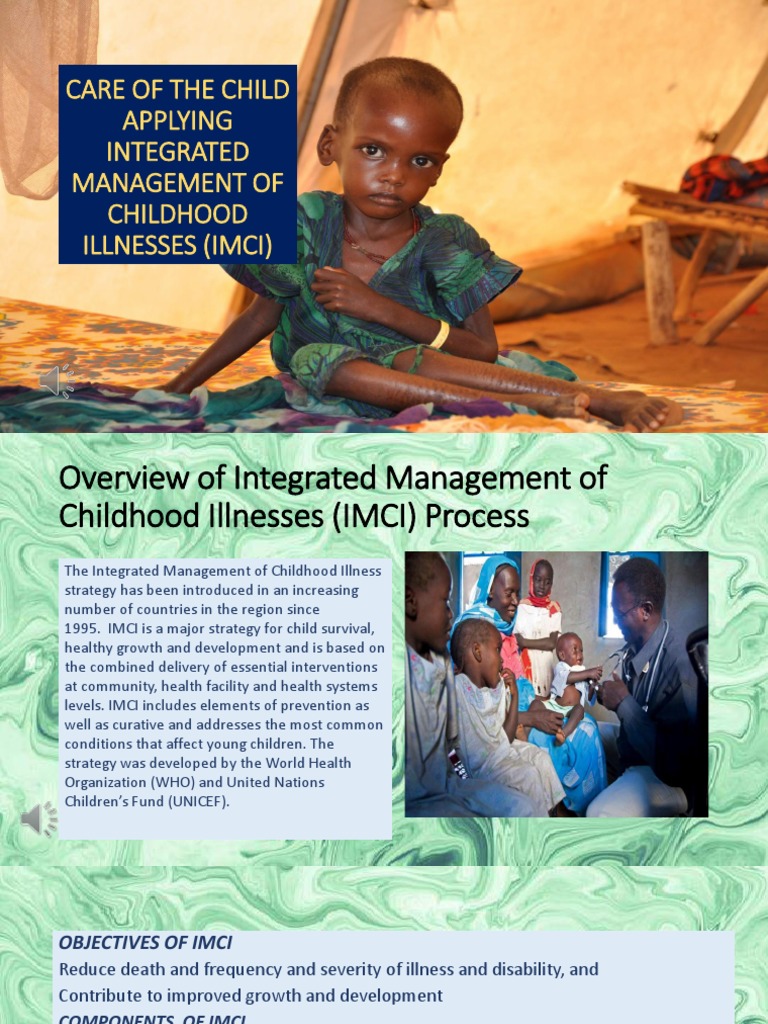 Care of The Child Applying Integrated Management of Childhood Illnesses ...