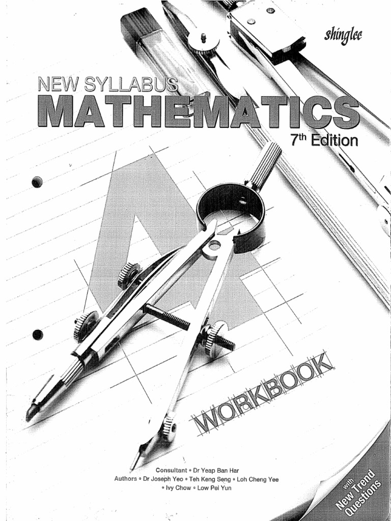 New Syllabus (7th Edition) Math 4 - Workbook | PDF