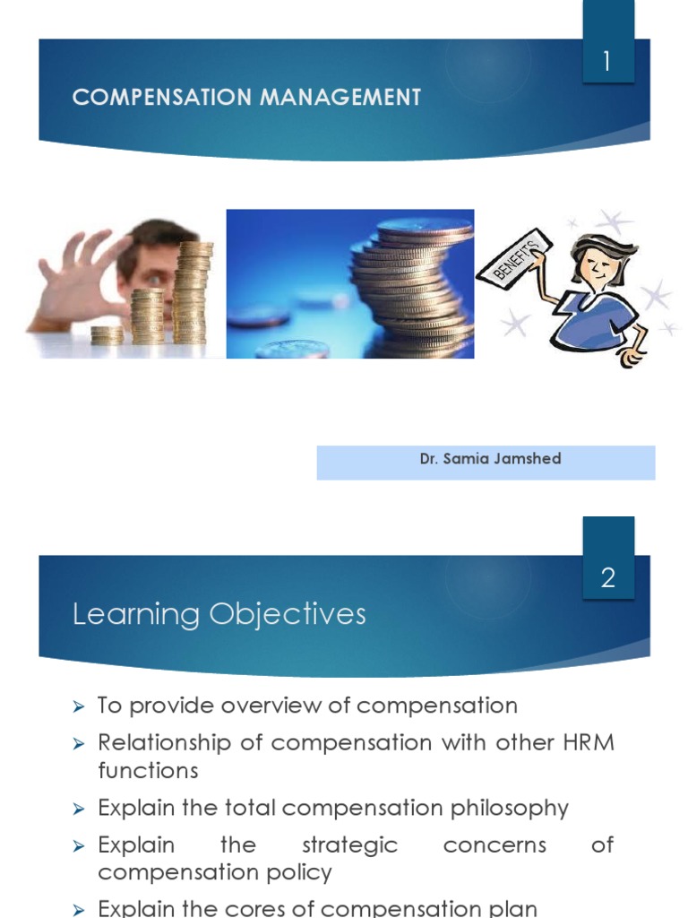 Overview of Compensation Management | PDF | Cost Of Living | Human ...