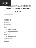 Railway Management System-Final Project | PDF | Databases | Information ...