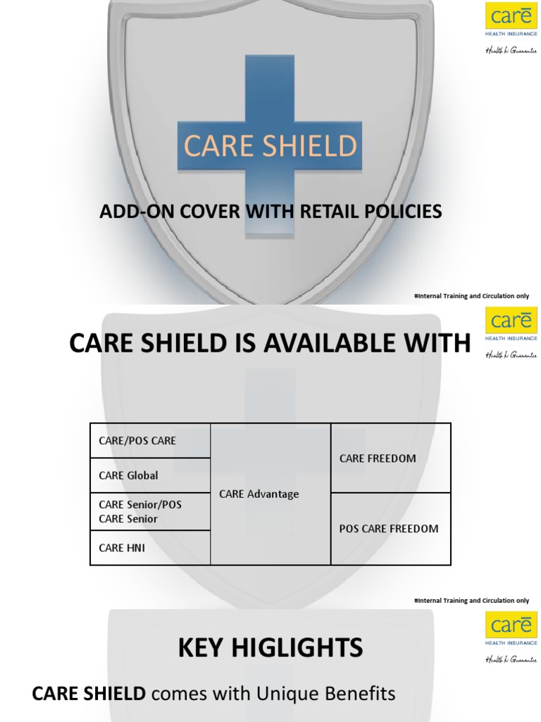Care Shield: Add-On Cover With Retail Policies | PDF | Consumer Price ...