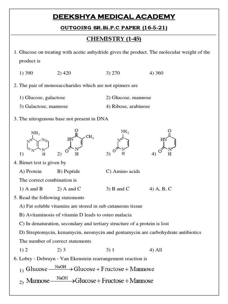 Outgoing SR - Bipc Paper (16-05-21) | PDF | Rna | Reaction Rate