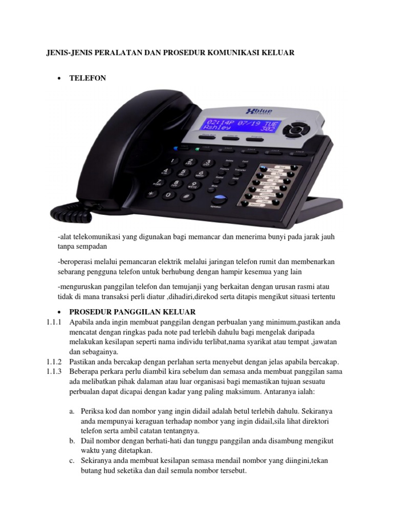 Outgoing Communication | PDF